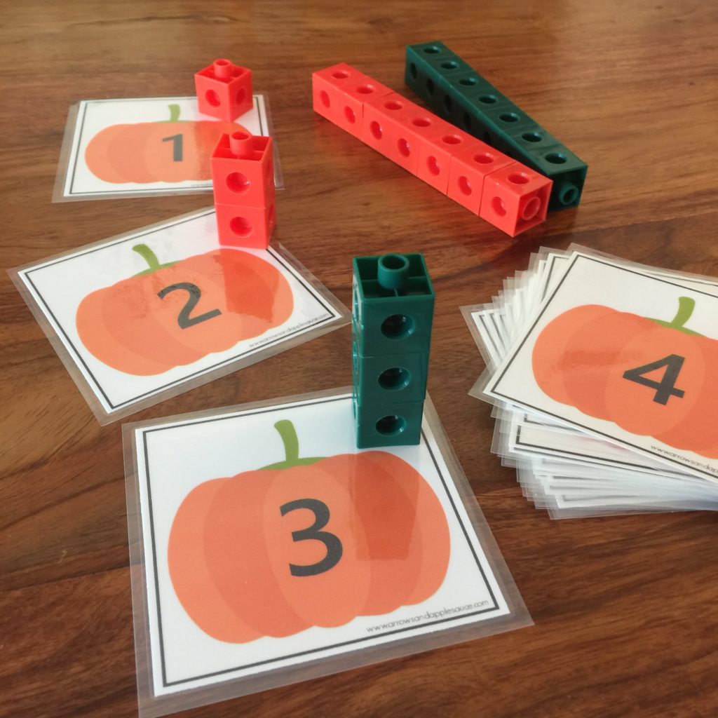 Preschool Fall Theme Printable Activity Bundle - Arrows & Applesauce
