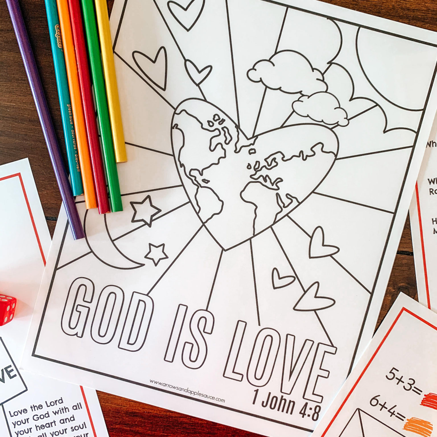 Valentine's Day Bible Activities For Kids - Arrows & Applesauce