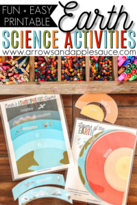 Earth Science Activities - Arrows & Applesauce