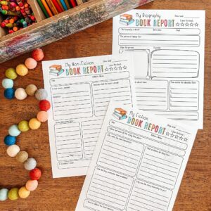 Adding Book Reports to Homeschool Language Arts - Arrows & Applesauce