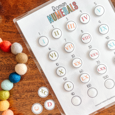 Master Roman Numerals with Fun, Hands-On Activities! - Arrows & Applesauce