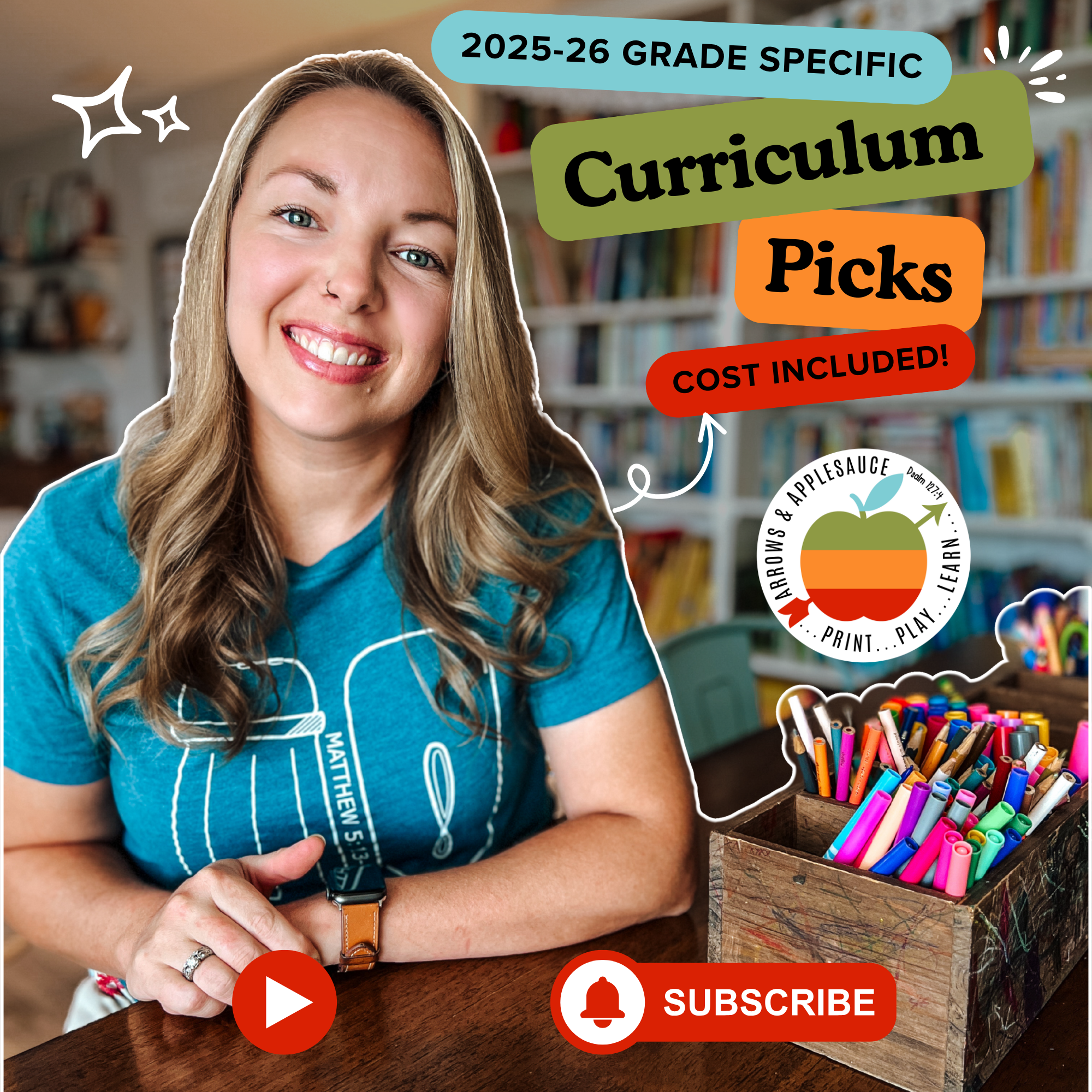 Curriculum Picks For Third, Fourth, and Sixth Grade | 2025-26 - Arrows ...